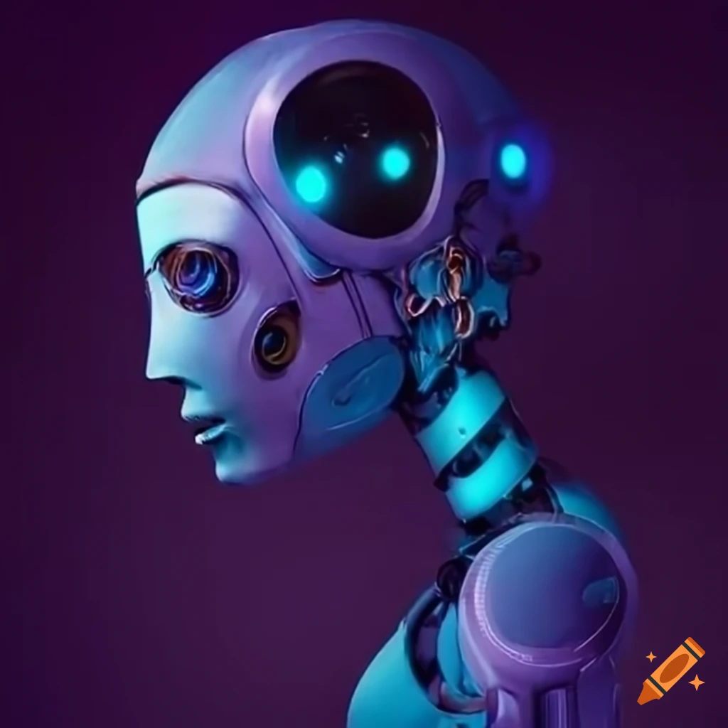 Half animal, half robot on a futuristic journey through time and space ...