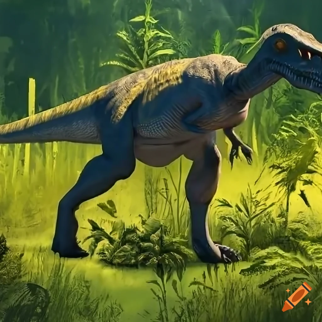 Two pachycephalosaurus dinosaurs with intricate color patterns and ...