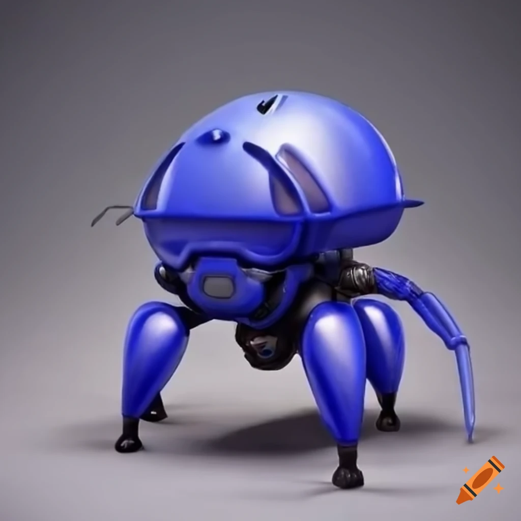 Pet robot spider-type tank inspired by ghost in the shell tachikoma on ...