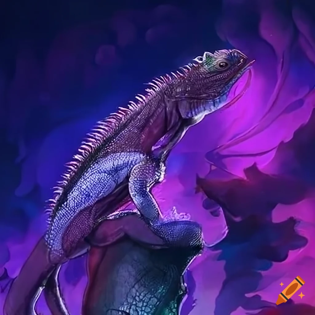 Purple Iguanas
