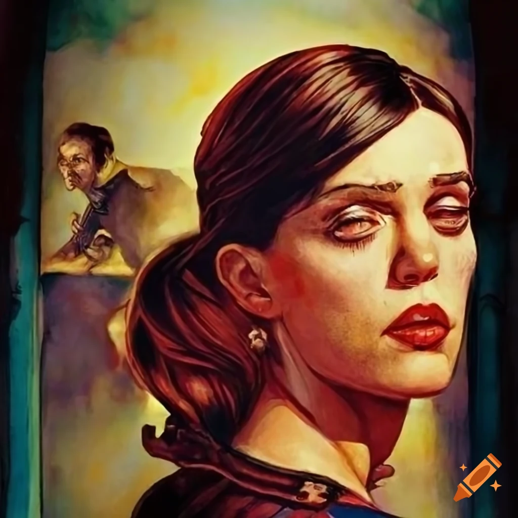 Stunningly vivid and exceptional details in a graphic novel art on Craiyon