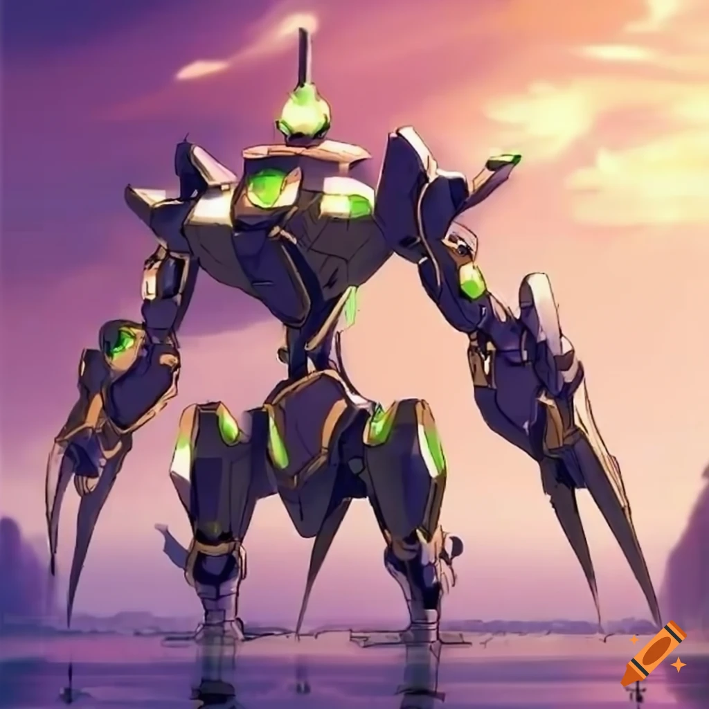 Light mech design inspired by code geass with a female twist on Craiyon