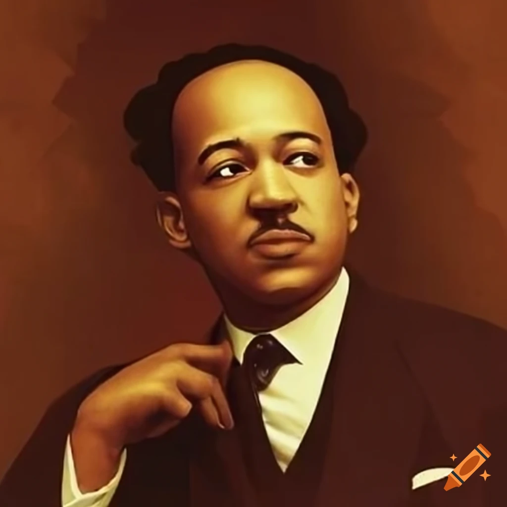 Langston hughes on Craiyon