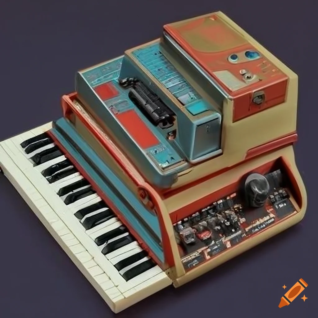 1960s russian toy synthesizer computer on Craiyon