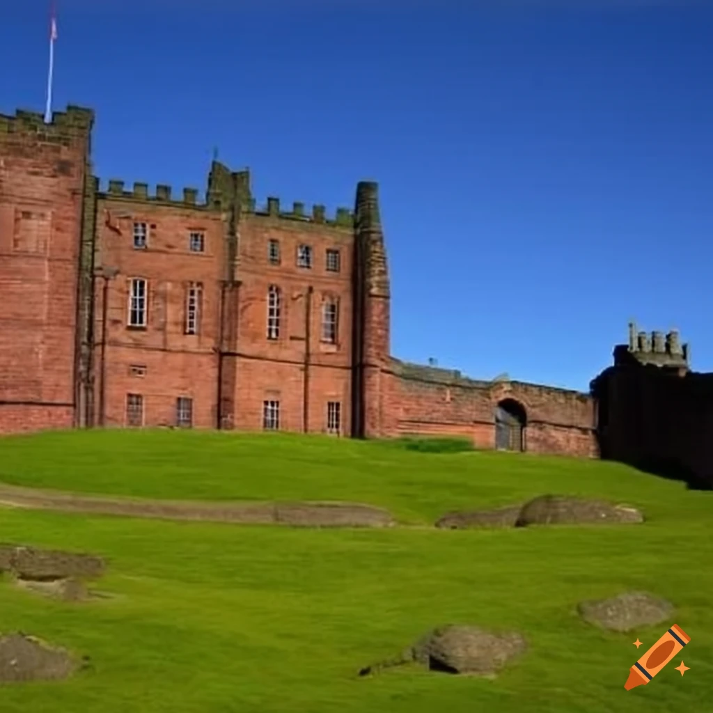 Carlisle castle on Craiyon