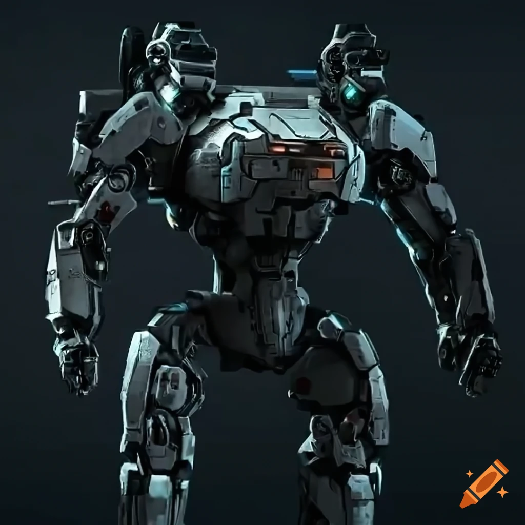 Epic streamlined futuristic mech in 8k full resolution on Craiyon