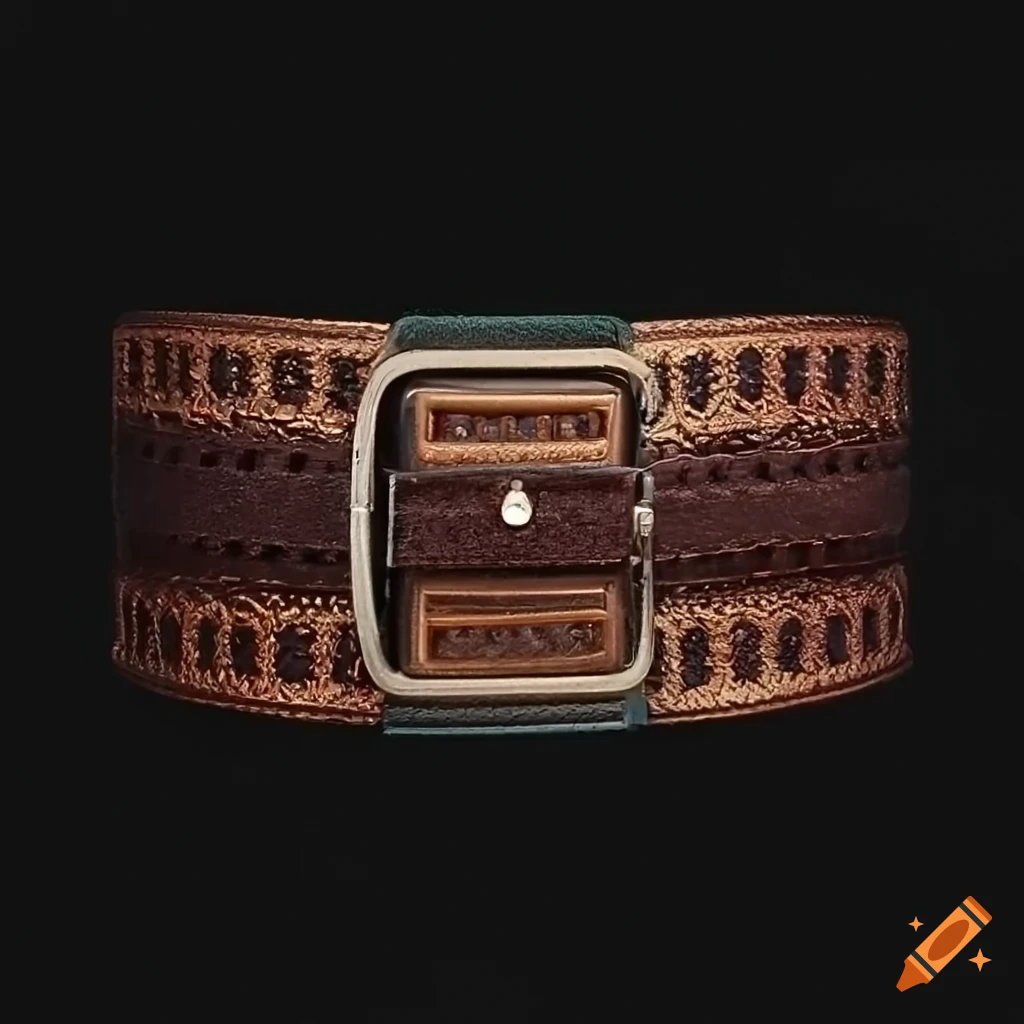 Magic noble belt front view on Craiyon