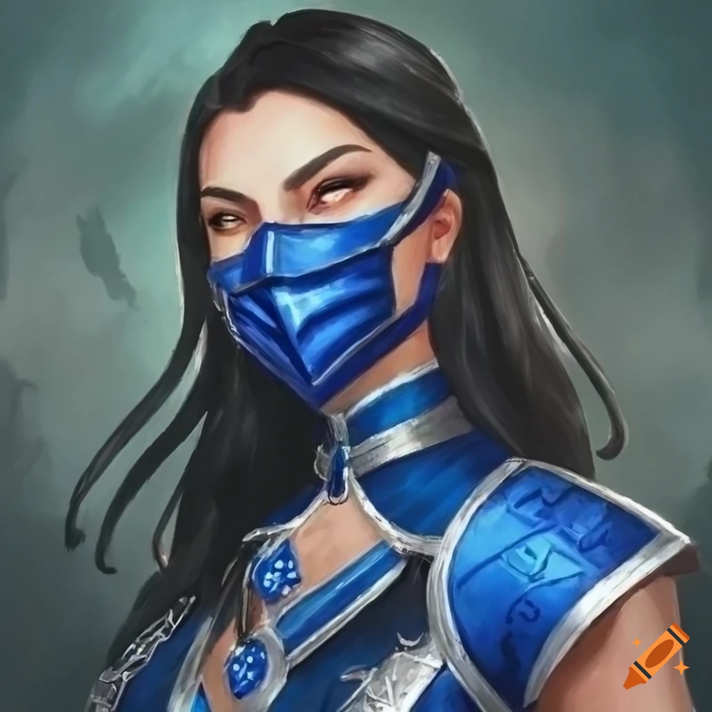 Kitana from mortal kombat 9 concept art by ella guru on Craiyon