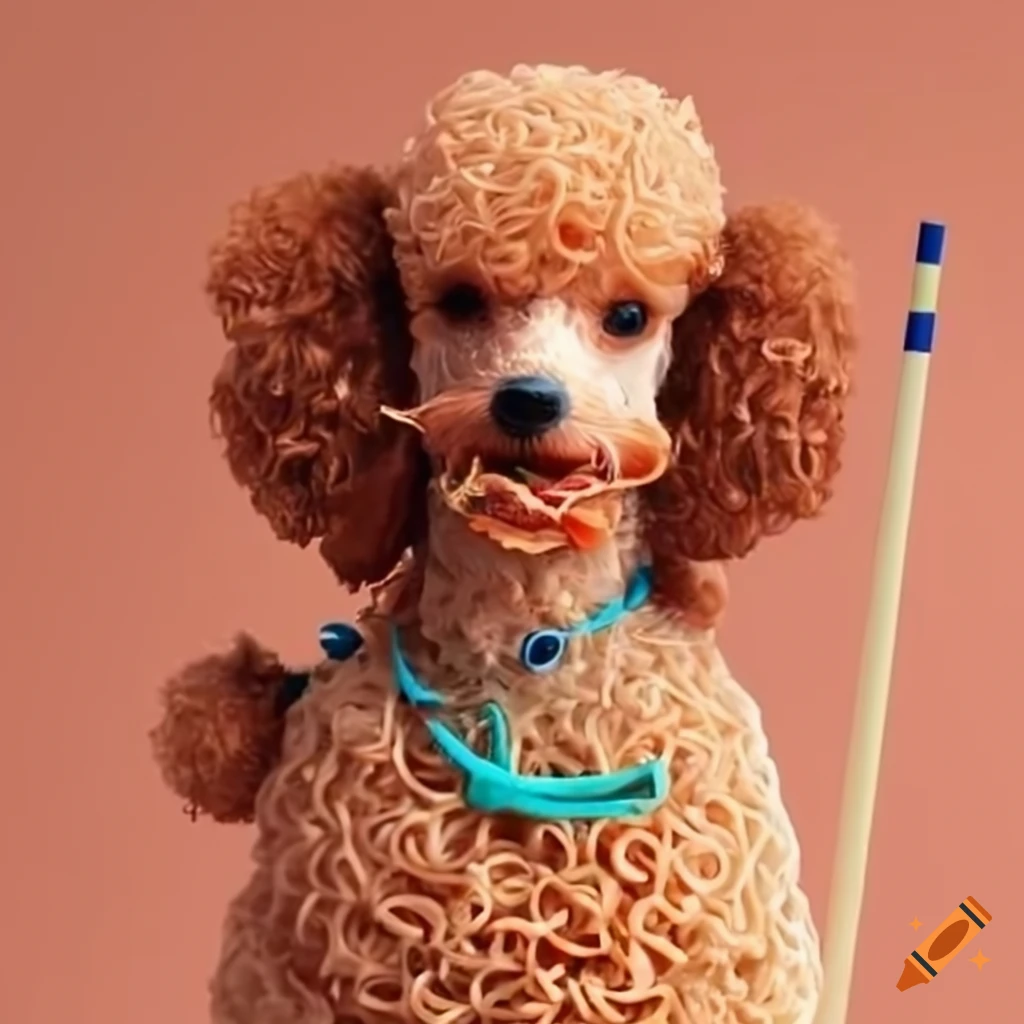 Poodle noodle on Craiyon