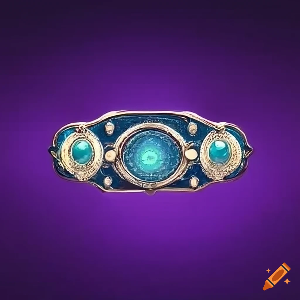 Front view of a noble magic belt on Craiyon