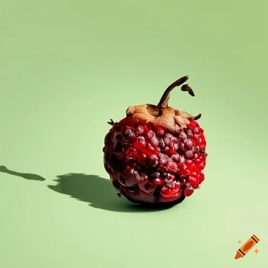 Rotten berry on Craiyon
