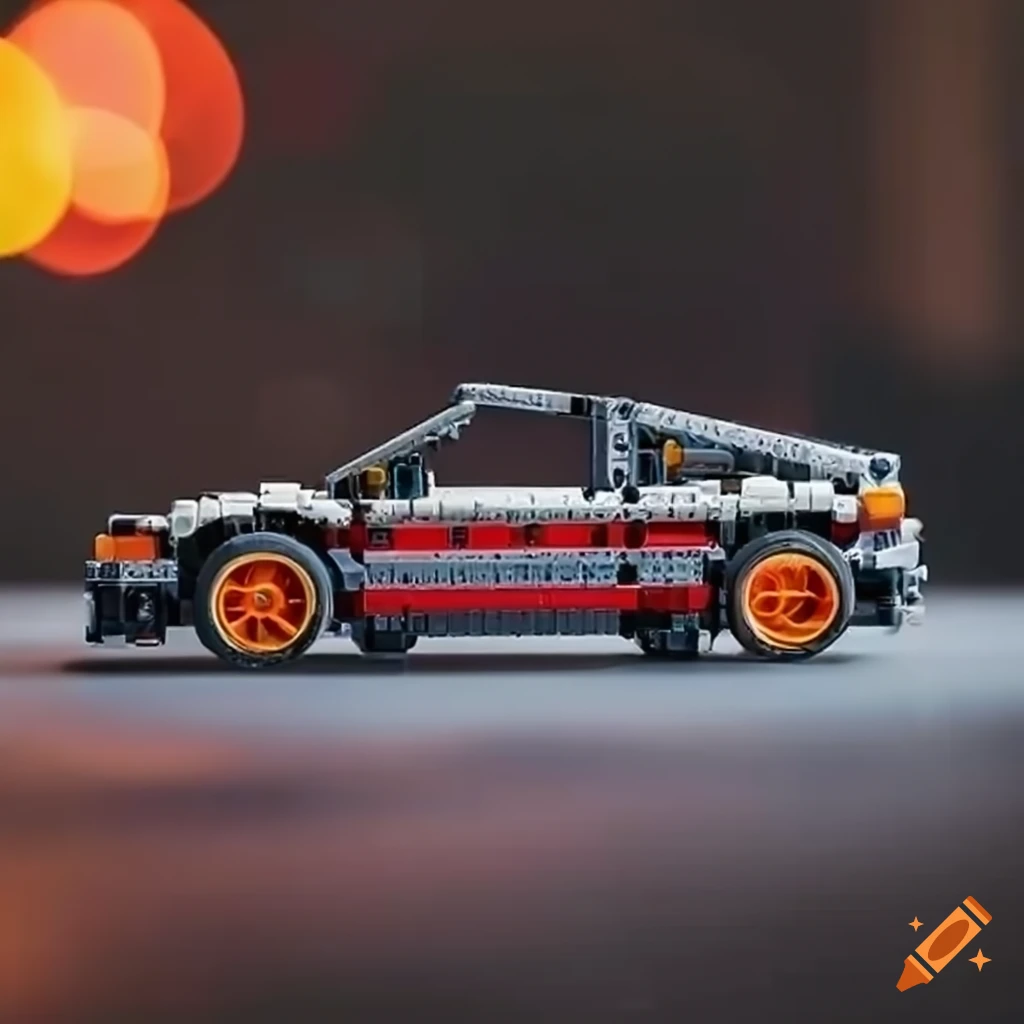 Lego technic honda crx set with over 3600 pieces on Craiyon