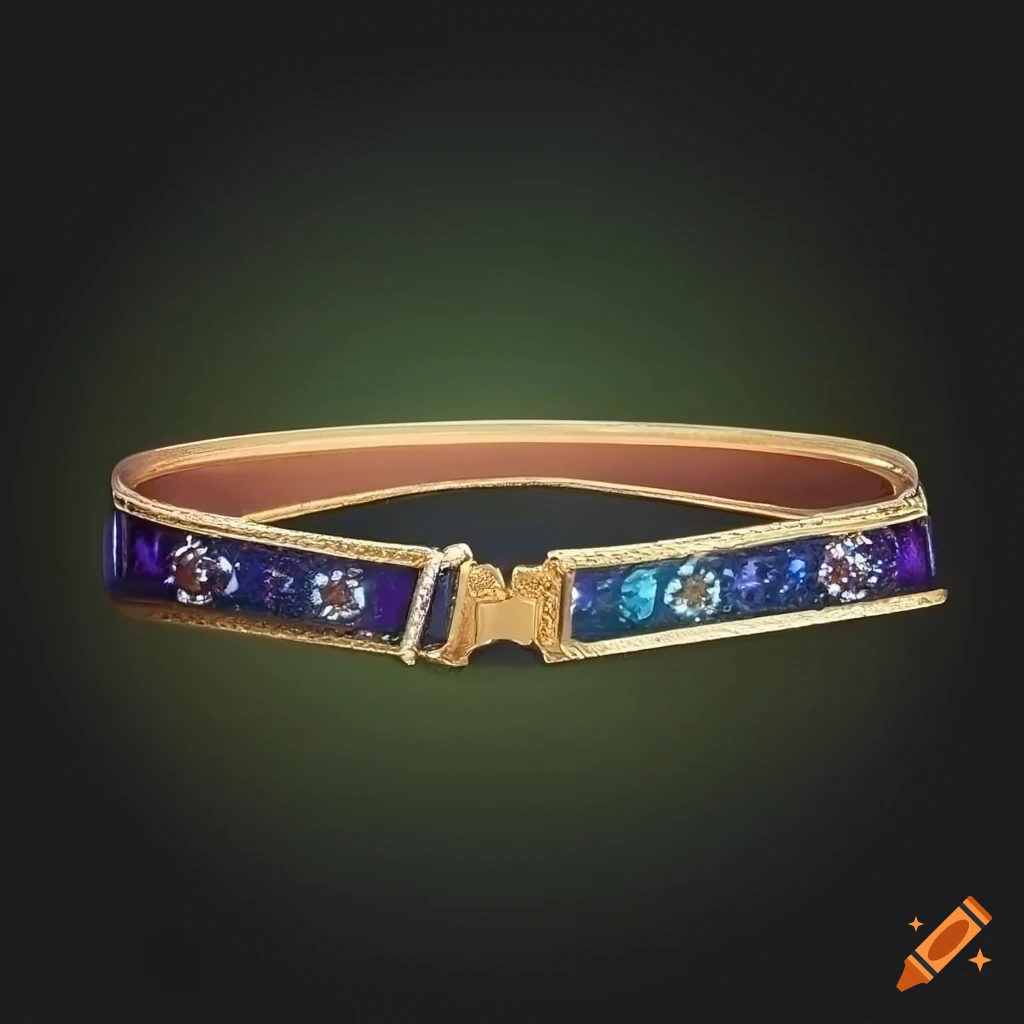 Front view of a noble magic belt on Craiyon