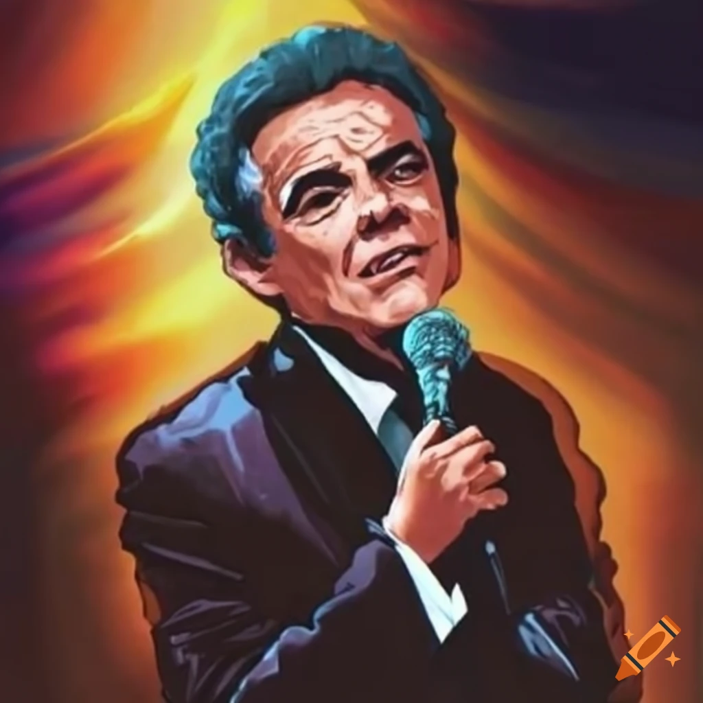 Portrait of the singer jose jose on Craiyon