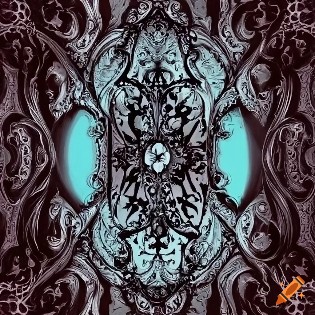 Ornate gothic architecture on Craiyon