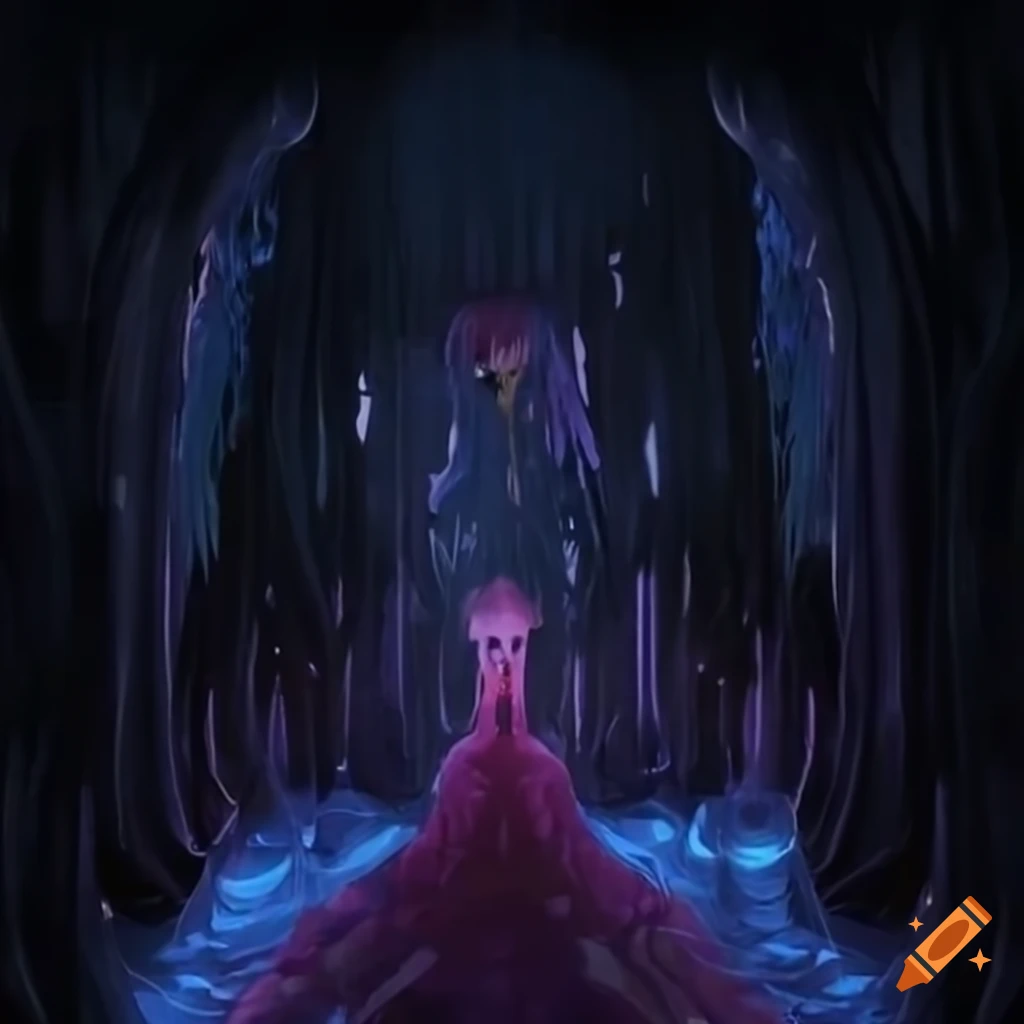 Abstract art showcasing immersion on Craiyon