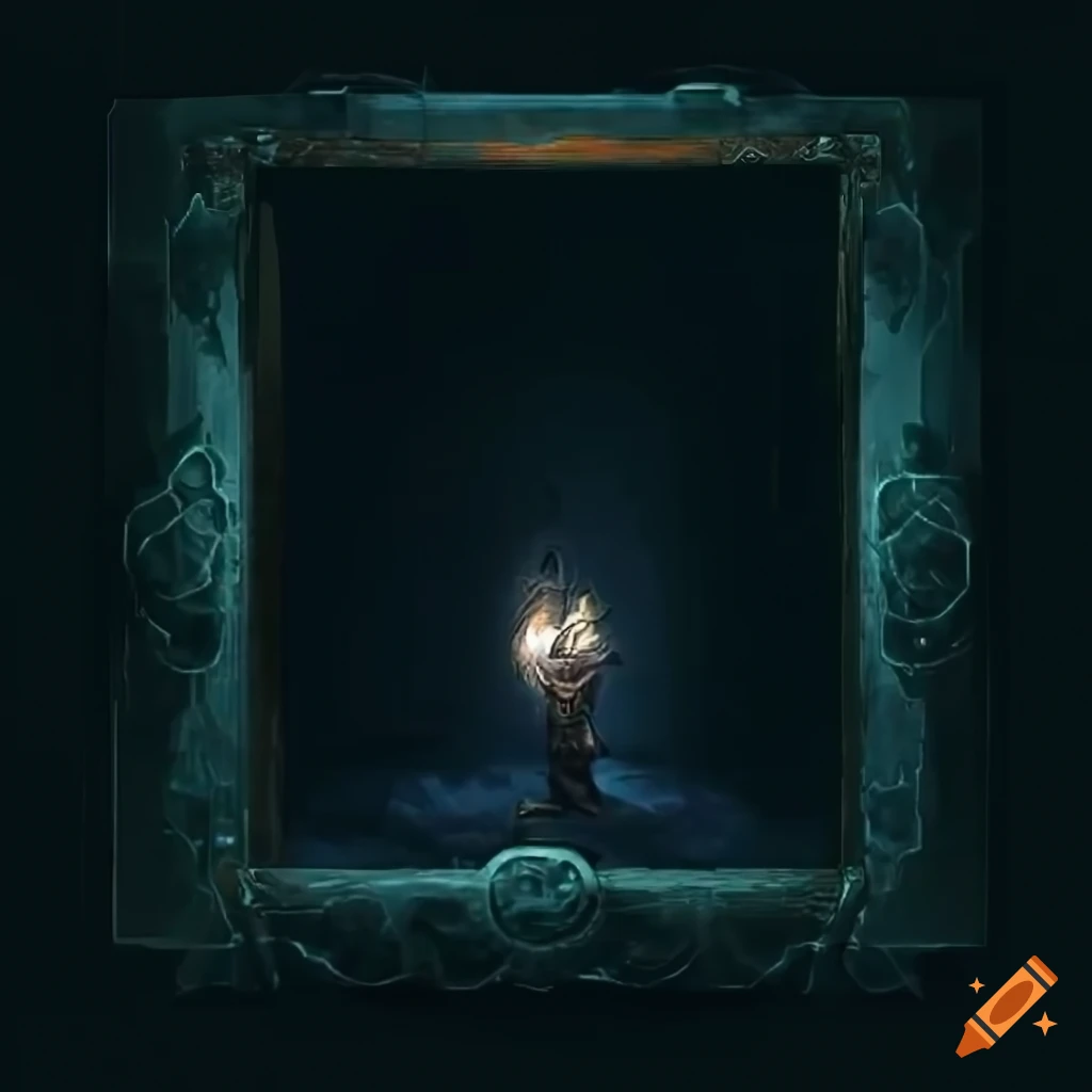 Empty inventory user interface for rpg on Craiyon