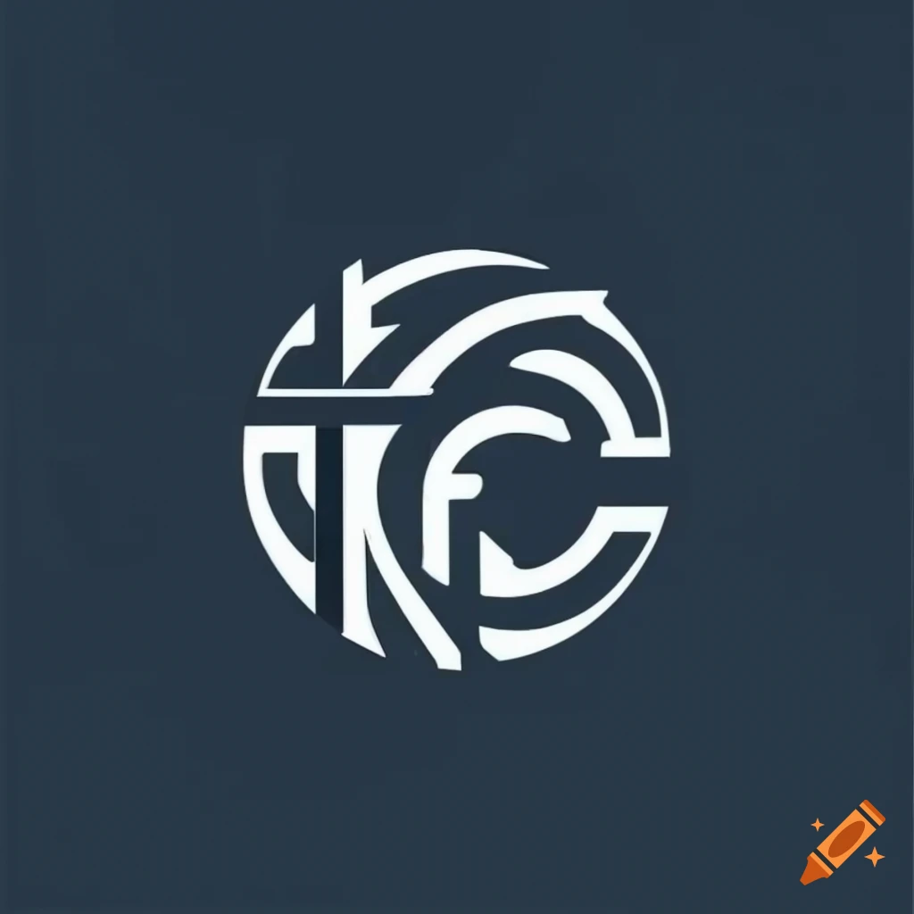 Modern sleek design of the kgc logo in an industrial setting on Craiyon