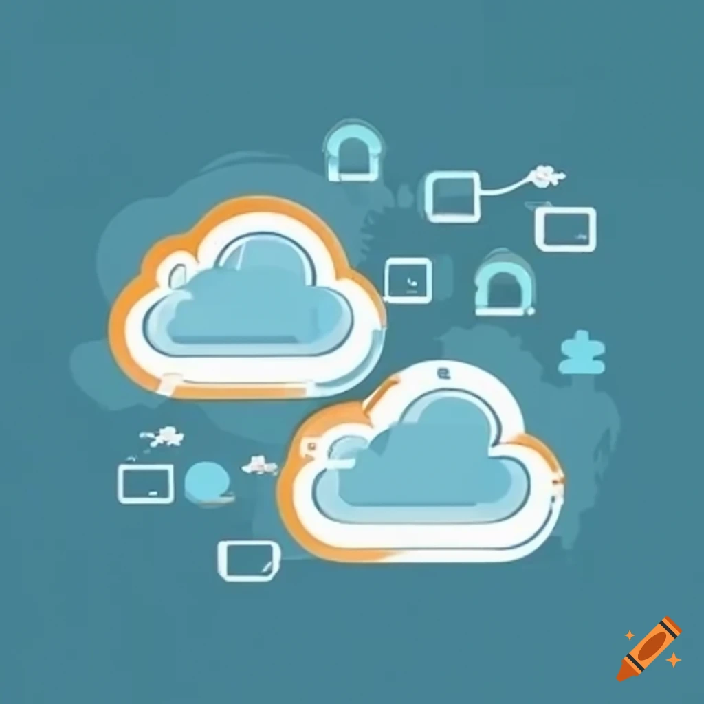 Cloud storage for data from different sources on Craiyon