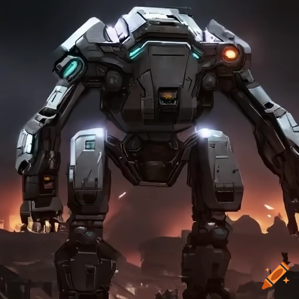 Epic streamlined futuristic mech in 8k resolution on Craiyon