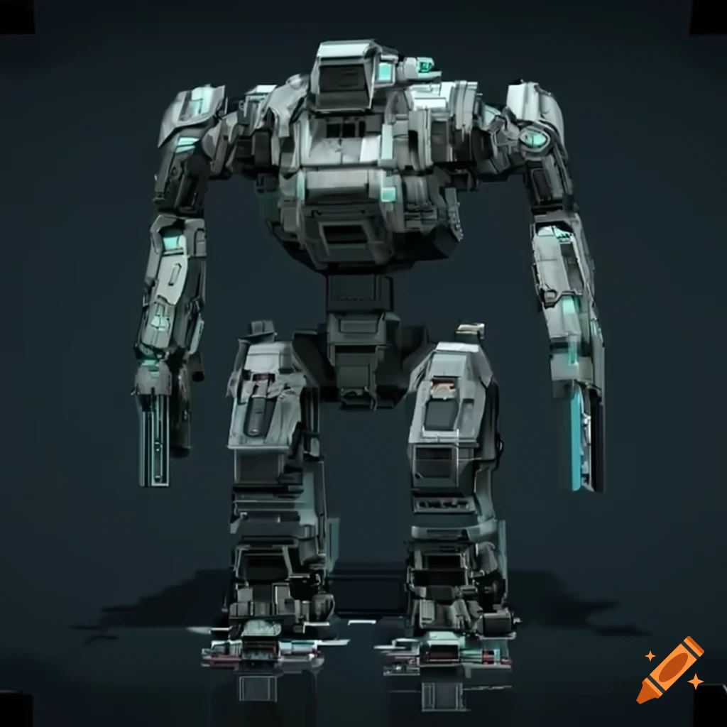 Epic streamlined futuristic mech in 8k resolution on Craiyon