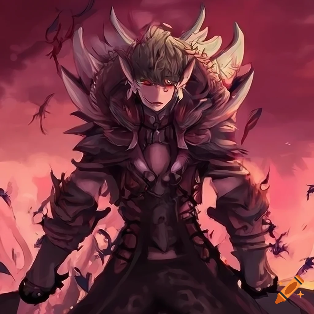 Unique artwork of a demon sheep unicorn in military anime style on Craiyon