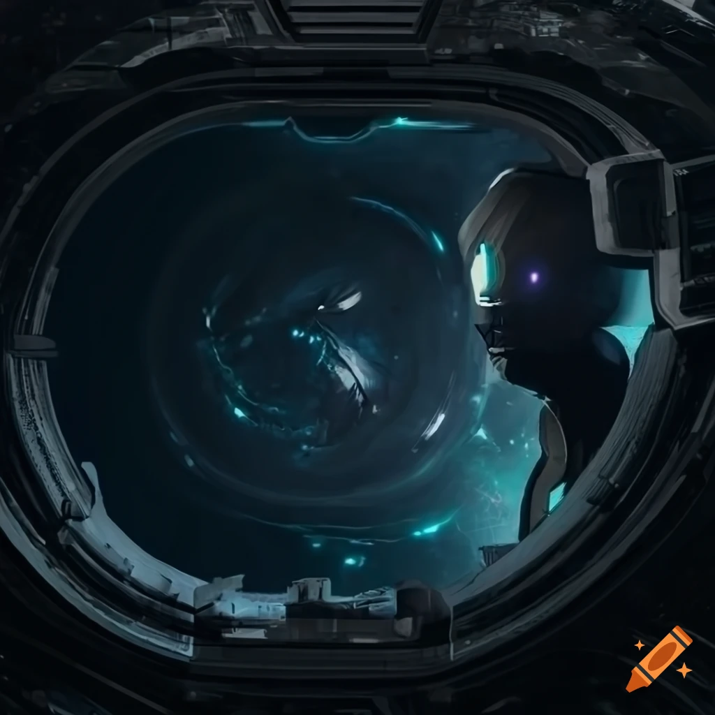 Epic inside spaceship with surreal aliens and organic machines on Craiyon