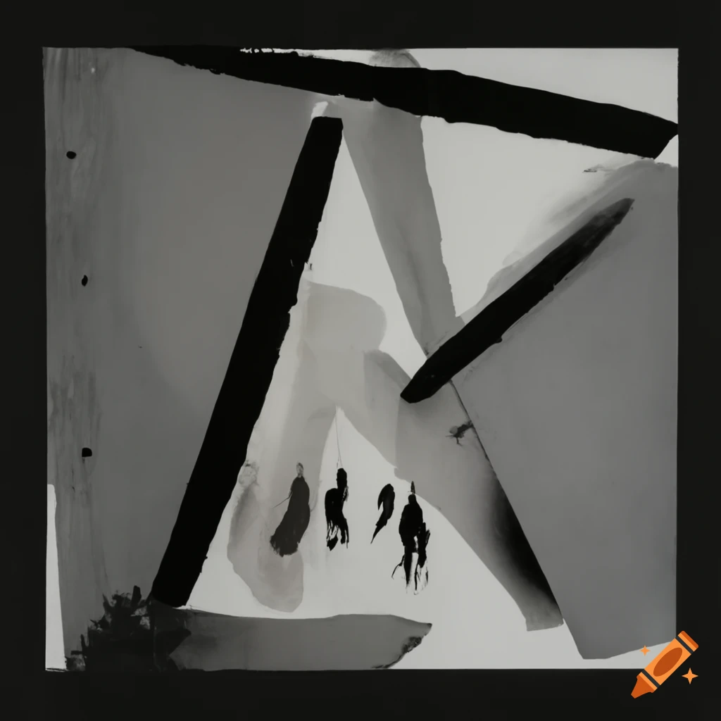 Avant-garde artistically rendered abstract experimental scene on Craiyon