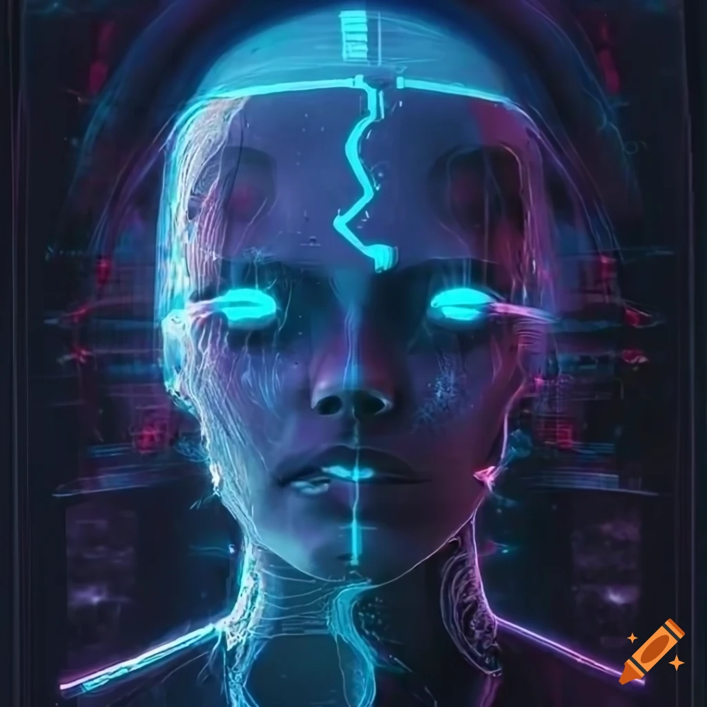 Highly detailed futuristic sci-fi hologram of an alien spacecraft in 4k ...