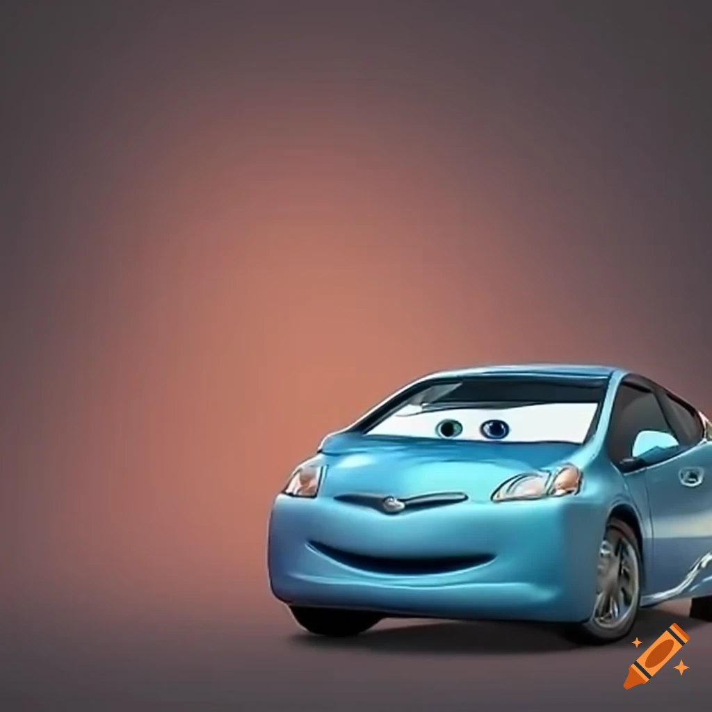 Pixar's cars prius on Craiyon