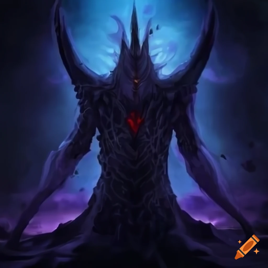 Illustration of the void king on Craiyon