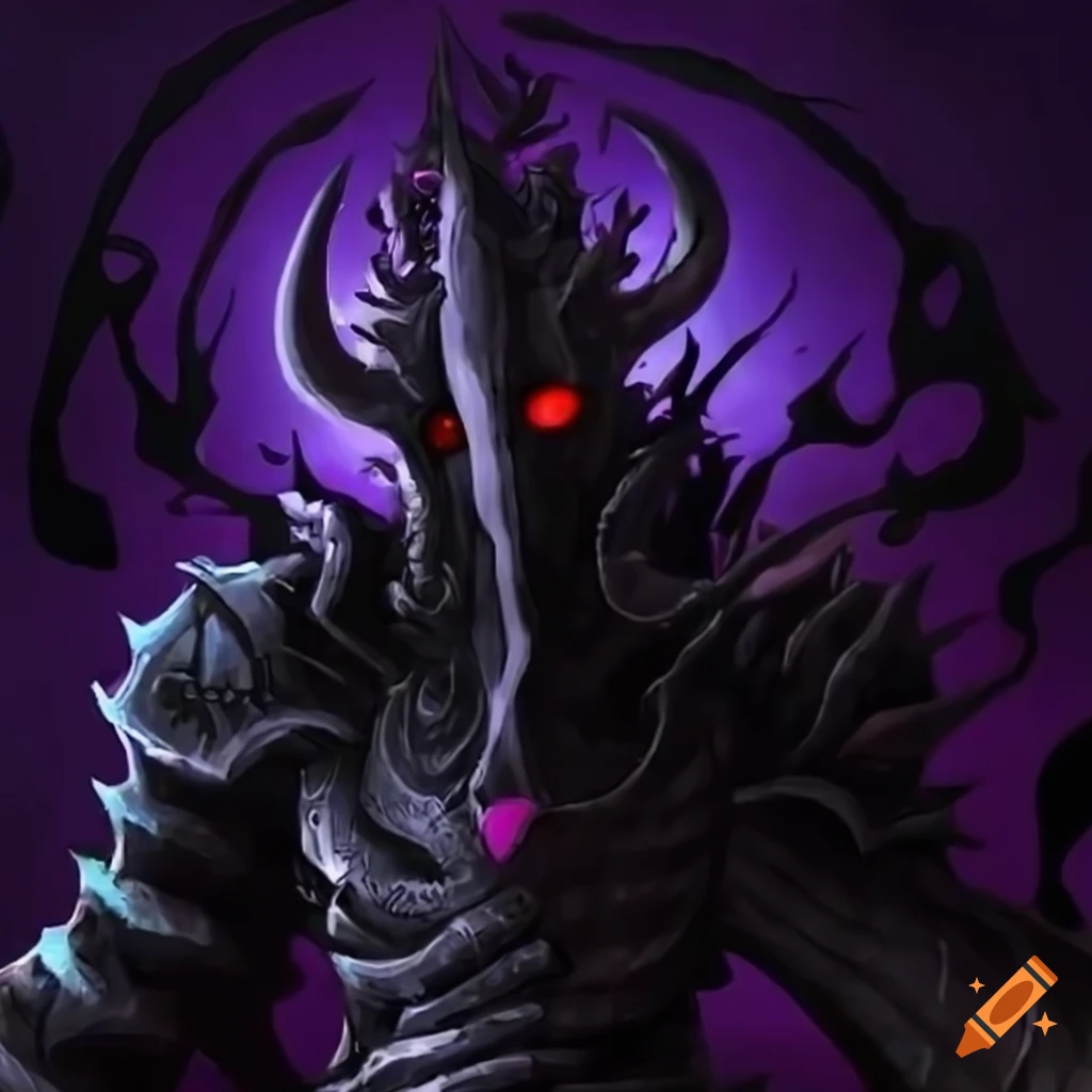 Artwork depicting the void king on Craiyon