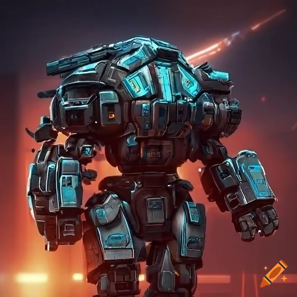 Epic streamlined futuristic mech in 8k full resolution on Craiyon