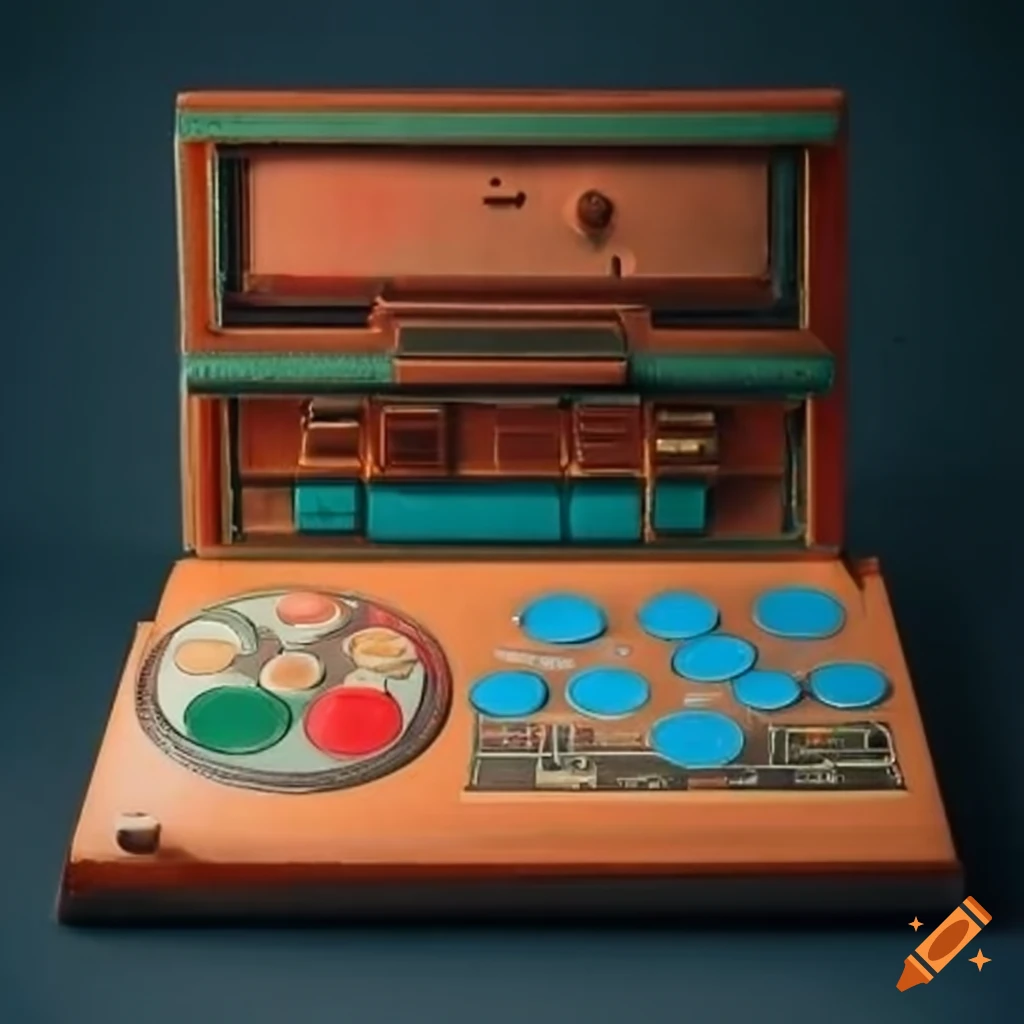 Soviet-themed video tape board game from the 1960s on Craiyon