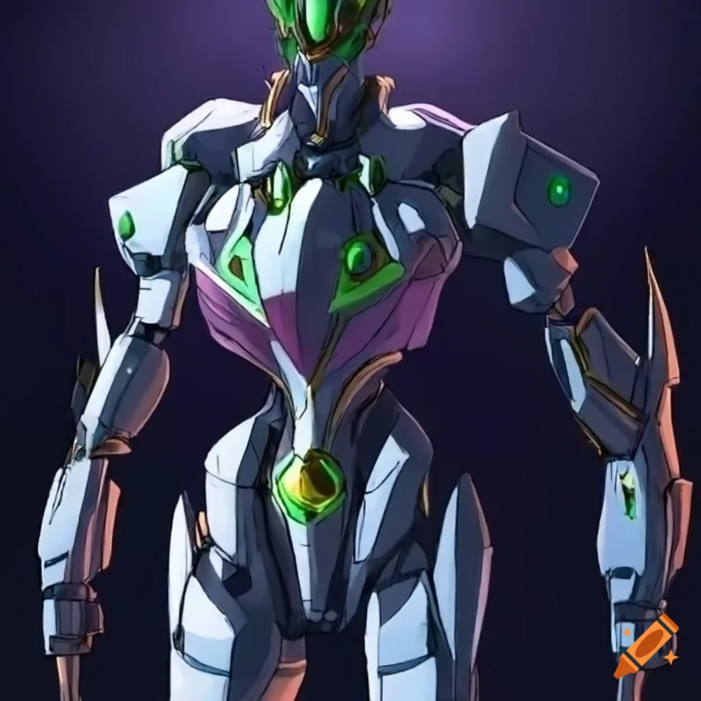 Light mech style in code geass with female design on Craiyon