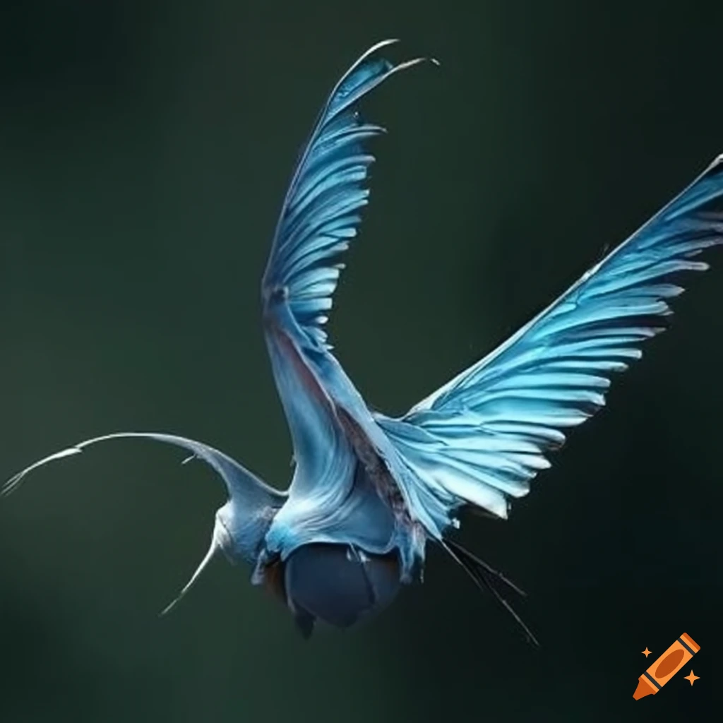 A pair of unique tentacle wings on Craiyon