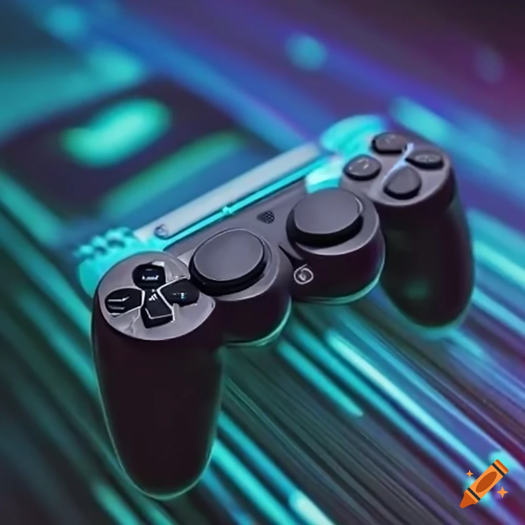 Sony playstation network cyber security concept on Craiyon