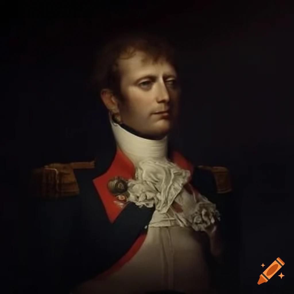 Napoleon bonaparte portrait on Craiyon