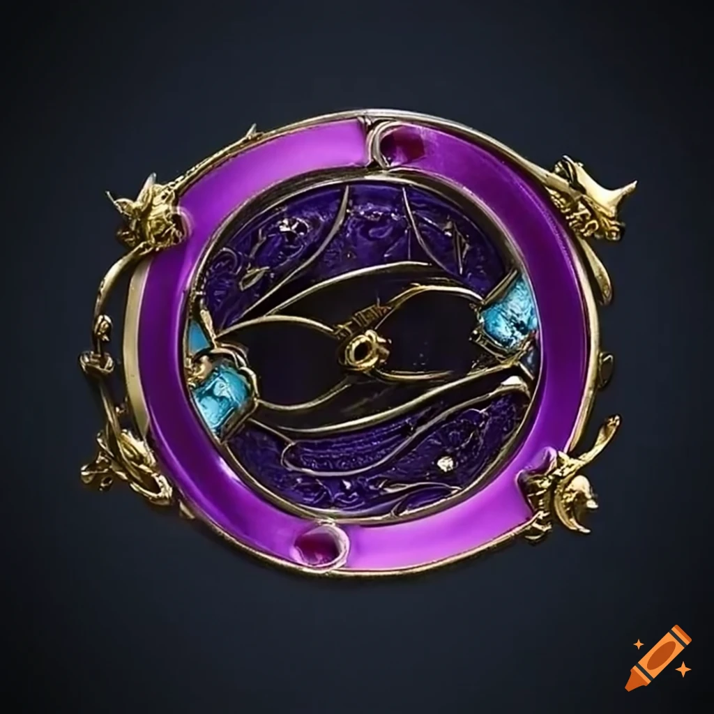 Magic noble belt front view on Craiyon