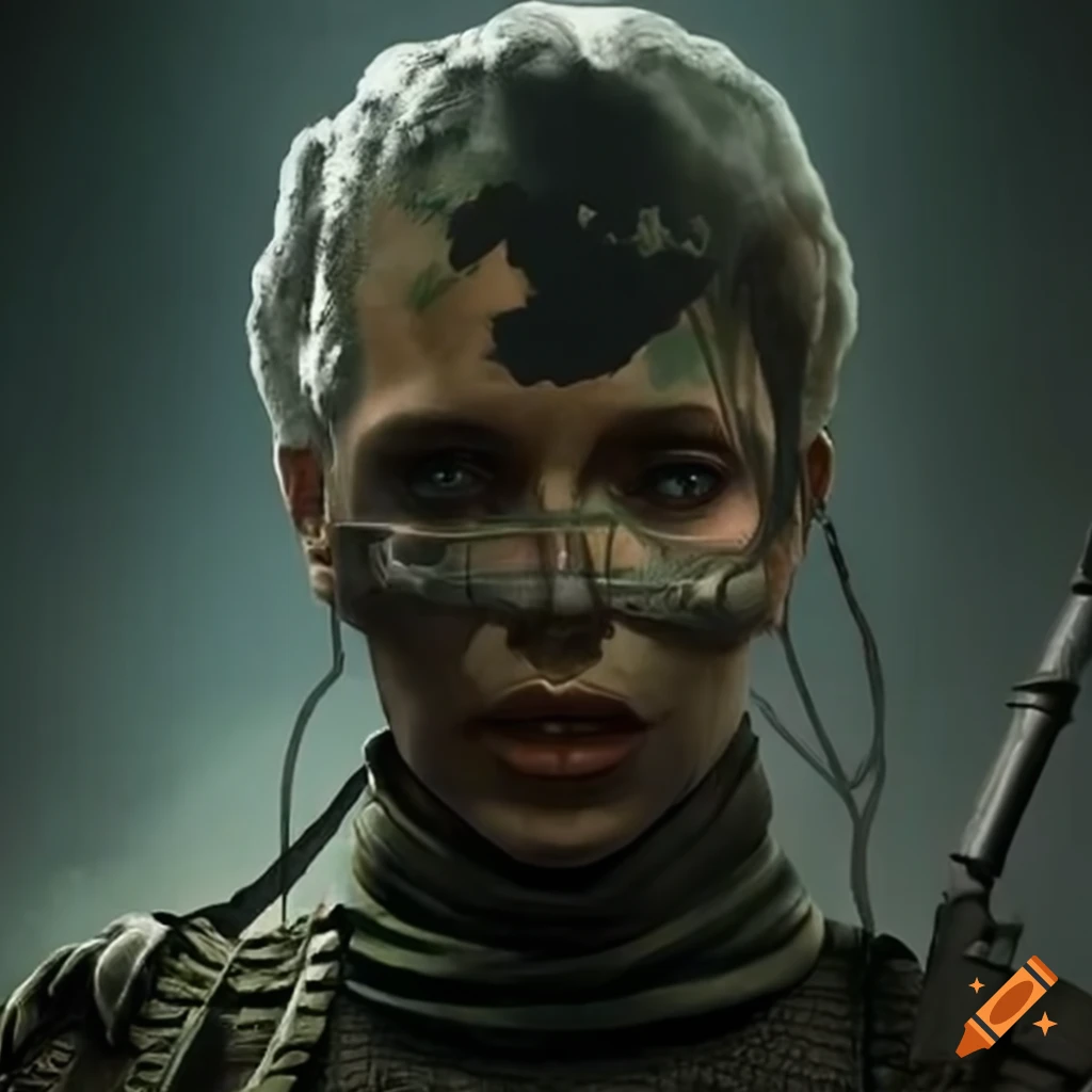 Postmodern matrix apocalypse on Craiyon