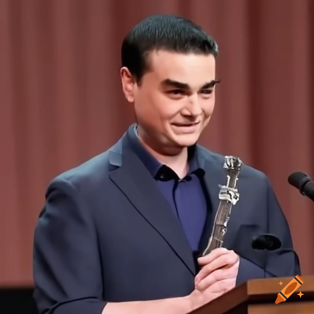 Ben shapiro on a swing on Craiyon
