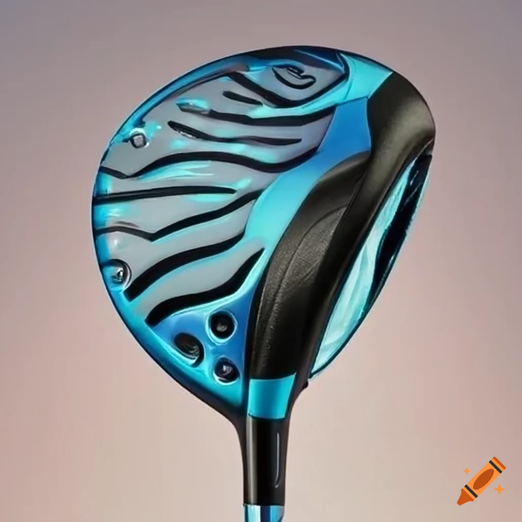 Vaporwave-inspired golf scenery on Craiyon