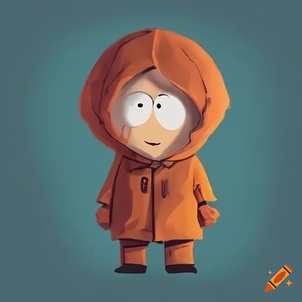 South park kenny character on Craiyon