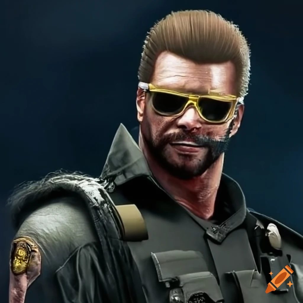 Albert wesker cosplaying as macho man randy savage as a us postal ...