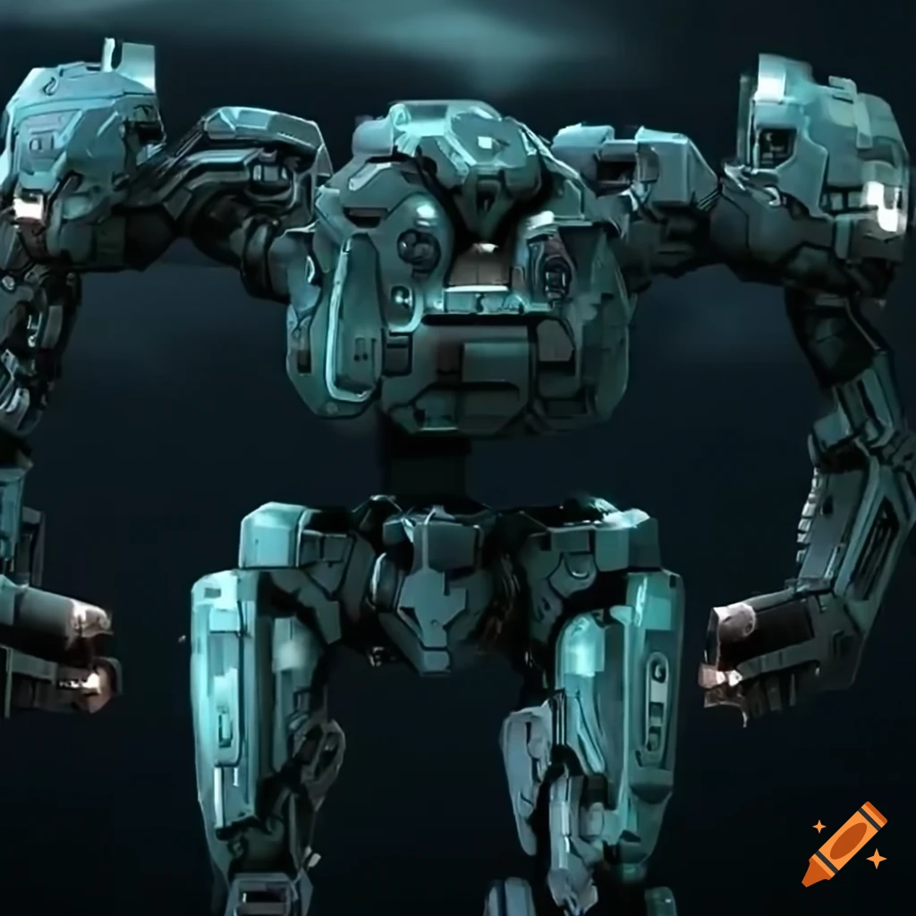 Futuristic mech in 8k full resolution on Craiyon