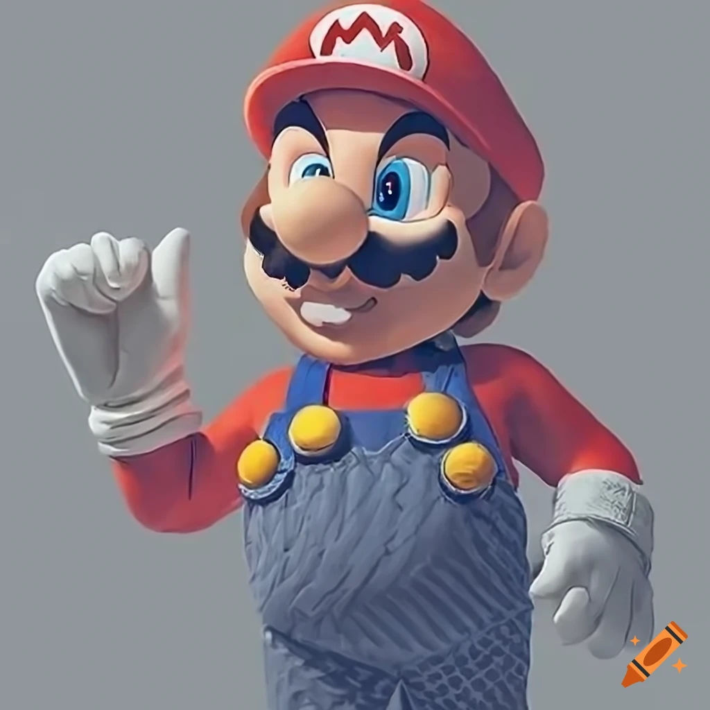 Mario character on Craiyon