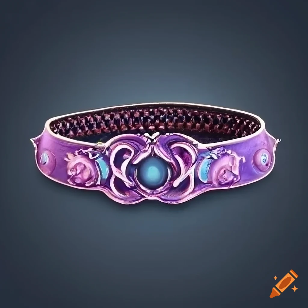 Front view of a noble magic belt on Craiyon