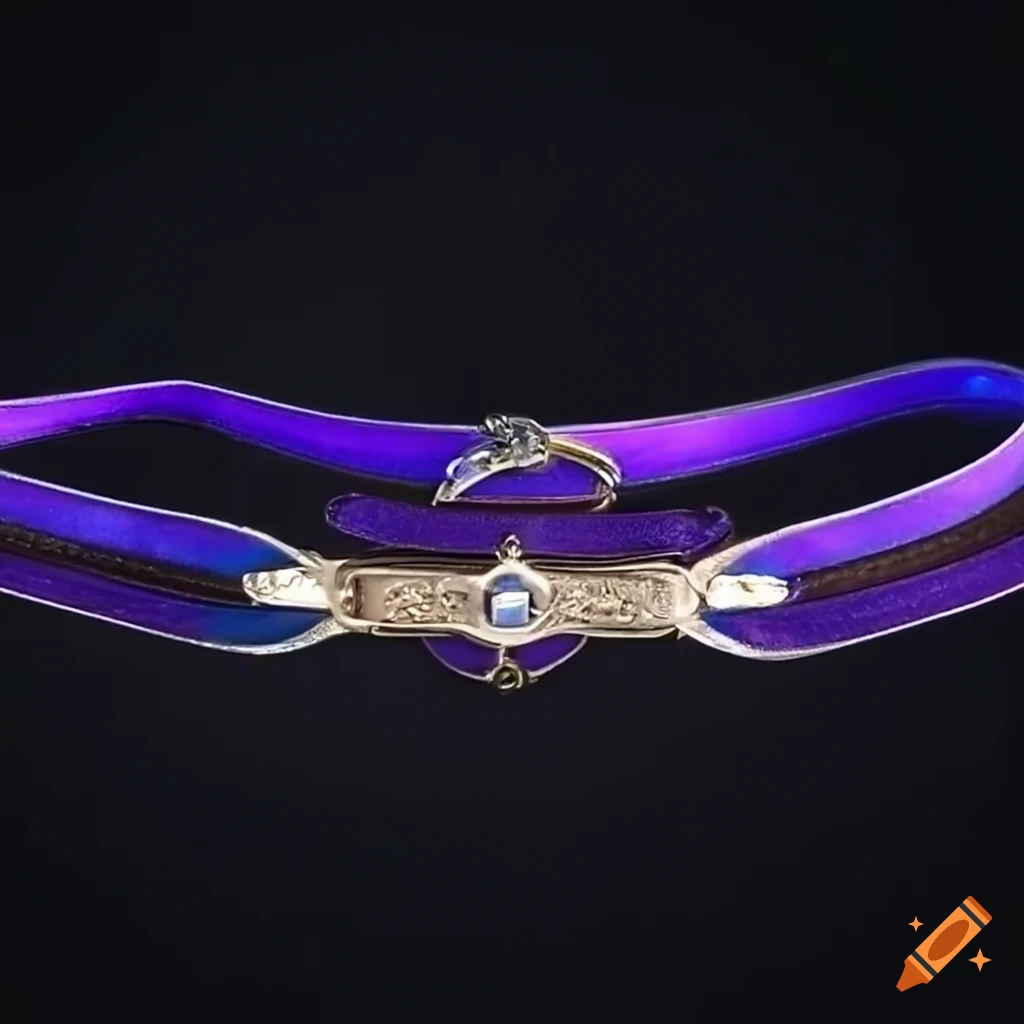 Front view of a noble magic belt on Craiyon