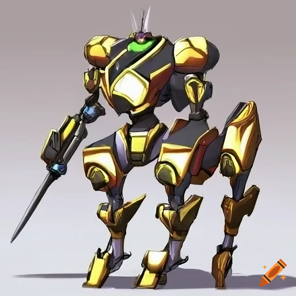Light mech style inspired by Code Geass with female design on Craiyon