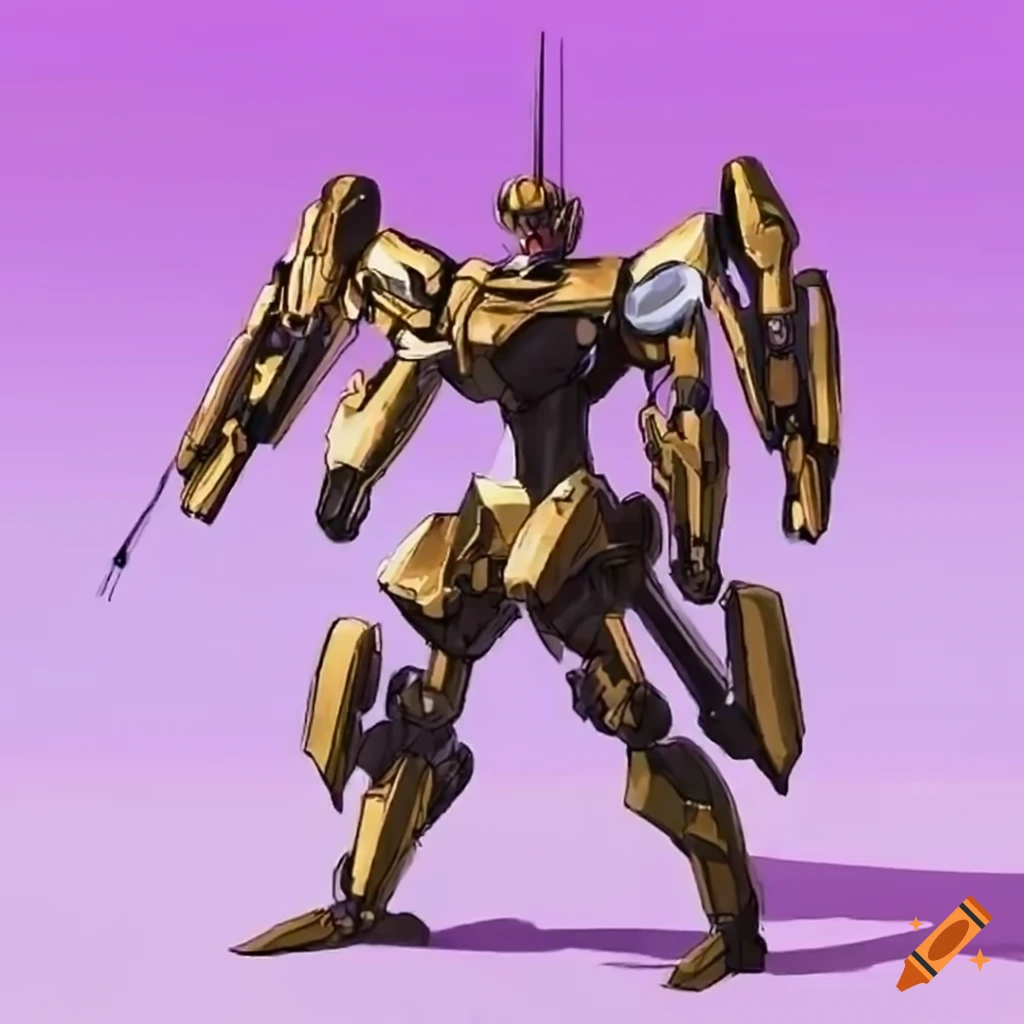 Light mech design inspired by code geass with a female twist on Craiyon